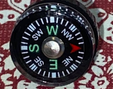 Moveable And Verbal Compass Realistic Sewing Button Htf Fun Etsy