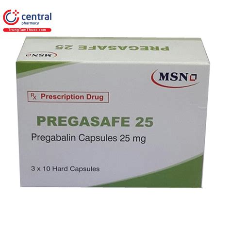 ChÍnh HÃng Thuốc Pregasafe 25 Giảm đau Thần Kinh