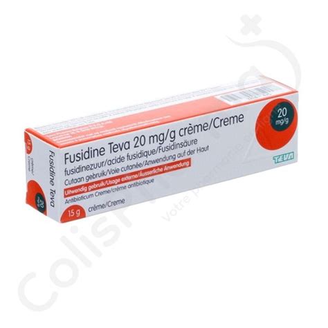 Fusidine Teva 20 Mg Crème 15 G
