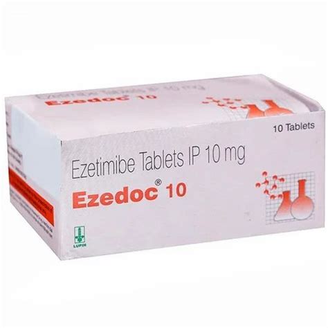 Ezedoc 10 Tablet Ezetimibe Tablet At ₹ 208 Strip Ezedoc Tablet In Ambala Id 2851547025073
