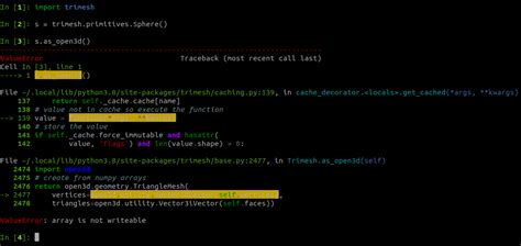 Feature Request Ability To Convert Trimesh Primitives To Open D Issue Mikedh Trimesh