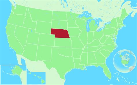 Nebraska Geographic Facts And Maps