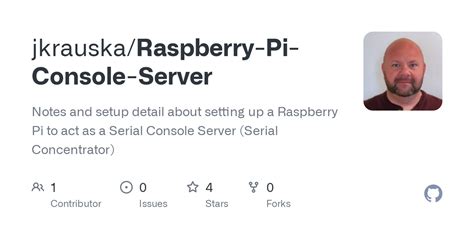 Github Jkrauskaraspberry Pi Console Server Notes And Setup Detail