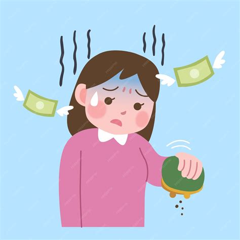 Losing Money Clipart Background