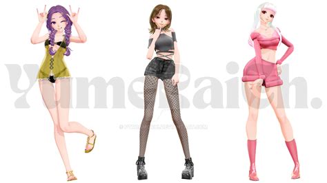 [tda Model Download] Random Model Pack By Ptrcamochi On Deviantart