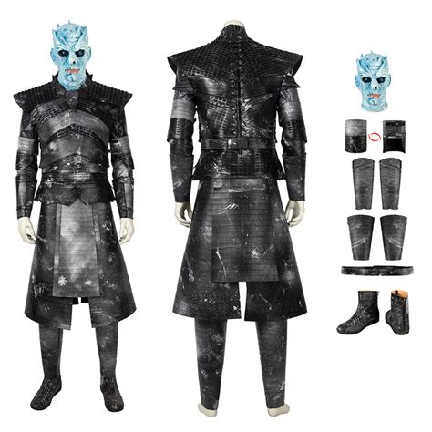 Night King Cosplay Costume Male Halloween Suit Ccosplay