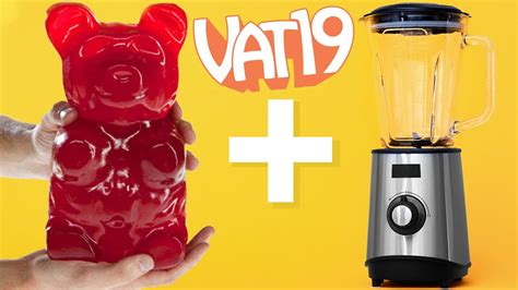 Can You Blend The Worldest Largest Gummy Burning Questions Vat19