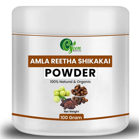 Amla Reetha Shikakai Mix Powder Amla Retha Sekakai Powder Amla