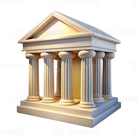 Impressive Artistic An Ancient Greek Temple Classical Style 57899610 Png