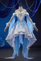 Love And Deepspace Mc Mistsea Lament Skin Dress Set Cosplay Costume