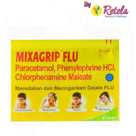 Jual Mixagrip 1 Strip 4 Tablet Shopee Indonesia