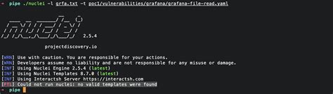Ftl Could Not Run Nuclei No Valid Templates Were Found · Issue 1349 · Projectdiscovery