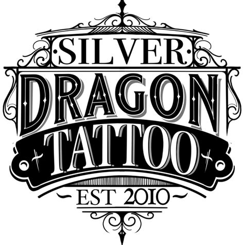 Silver Dragon Tattoo