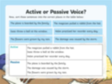 Solution Grade 6 Active Passive Voice Studypool