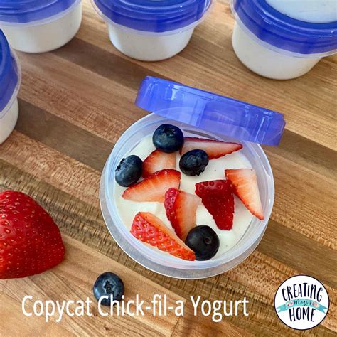 Copycat Chick Fil A Yogurt