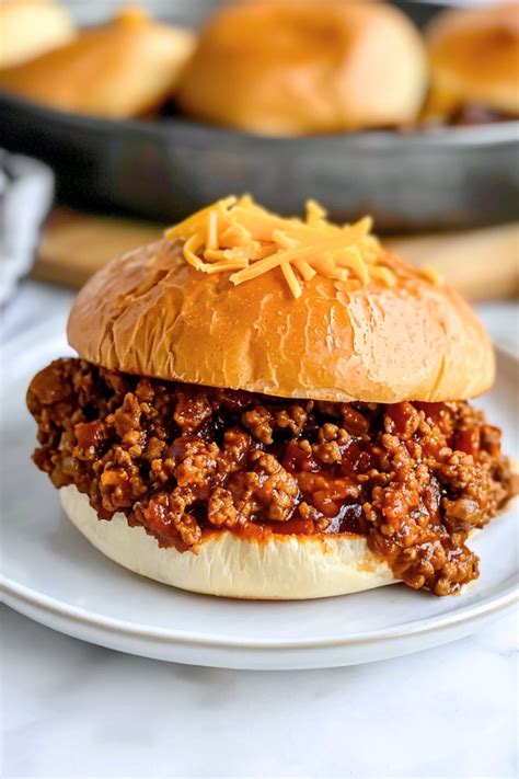 Barbecue Sloppy Joes Recipe Insanely Good