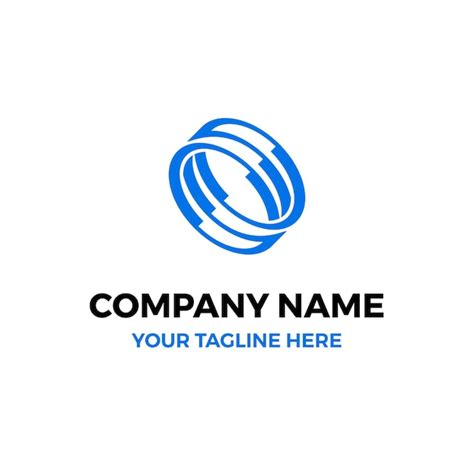 Data Infinity Connection Logo Premium Vector