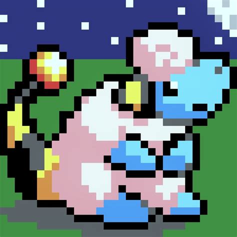 Pixel Shiny Mareep By Marinasinas On Deviantart
