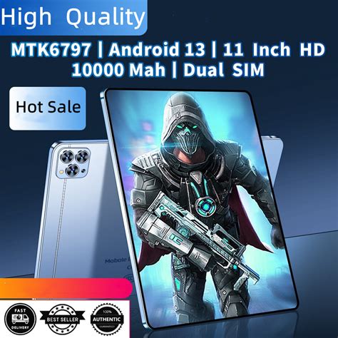 Tablet Android Tab 11 Polegadas 5g 12gb Ram 512gb Rom Suporte Bluetooth