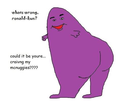 Post 804926 Grimace Mascots Mcdonalds Meme