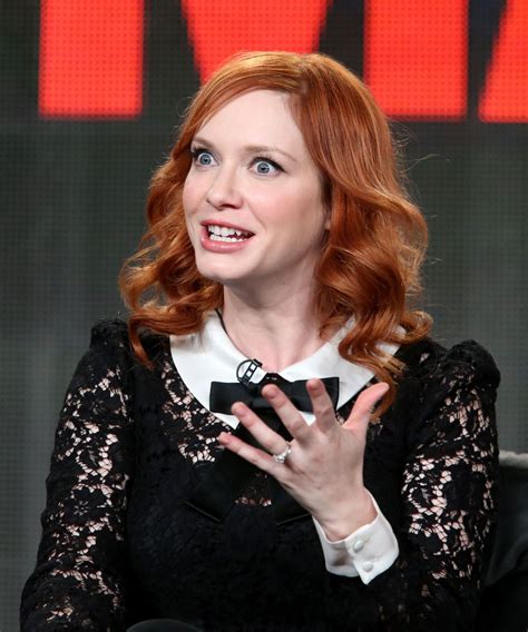 Christina Hendricks At Mad Men Panel Tca Press Tour In Pasadena