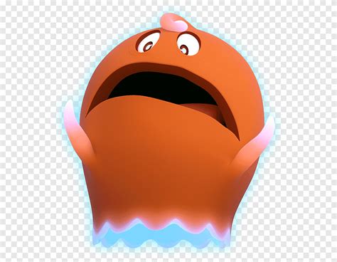 Pac Man Ghost Red Blue Orange