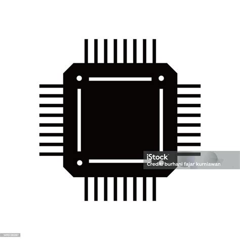 Central Processing Unit Icon Stock Illustration Download Image Now
