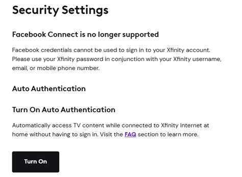 Auth Failed For Comcastsso Cable Provider Authentication Failed Tv