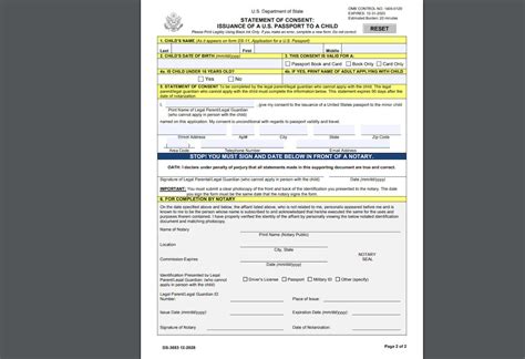Jamaican Passport Application Form Instructions Printable Forms Free