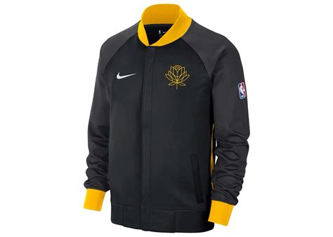Nike Nba Golden State Warriors Showtime City Edition Dri Fit Jacket