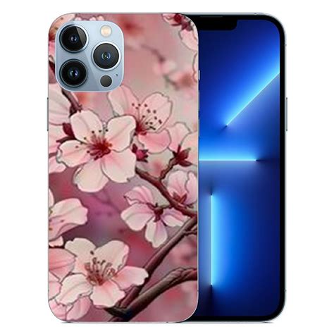 Iphone 15 Stained Aesthetic Cherry Blossoms Flower Case