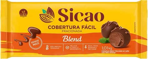 Cob Barra Sicao Facil Blend 101 Kg Cacau Center