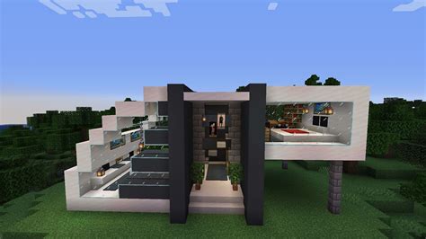 Modern Minecraft House Blueprints