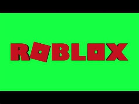 Roblox Green Screen Logo Loop Chroma Animation Youtube