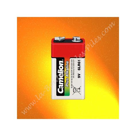 pile Alcaline 6LR61 Camelion Plus Alkaline 1,5 volts