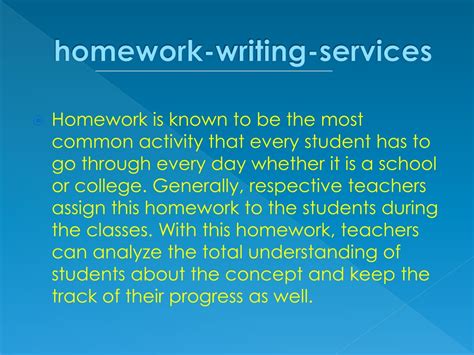 Ppt Affordable Homework Writing Service Online Powerpoint