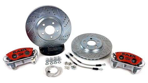 Baer Brakes 13 Classic Series Front Brake Kit Fits 1979 93 Ford