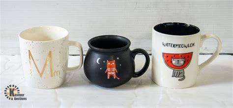 3 New Assorted Mugs