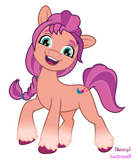 Mlp G5 Sunny Starscout Happy Vector 2 By Luckreza8 On Deviantart