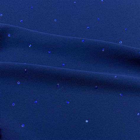 Tessuto Cady Seta Strass 50 Cm