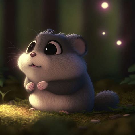 可爱的小仓鼠 全部作品 Ai绘画 素材集市