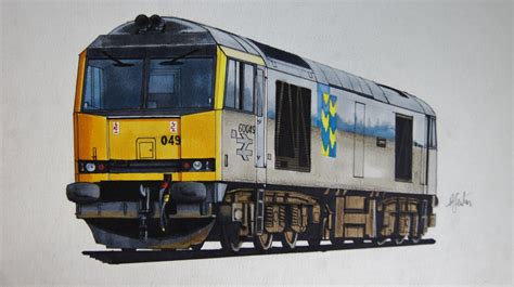 Br Class 60 Metals Sector Livery By Alexfentondesigns On Deviantart