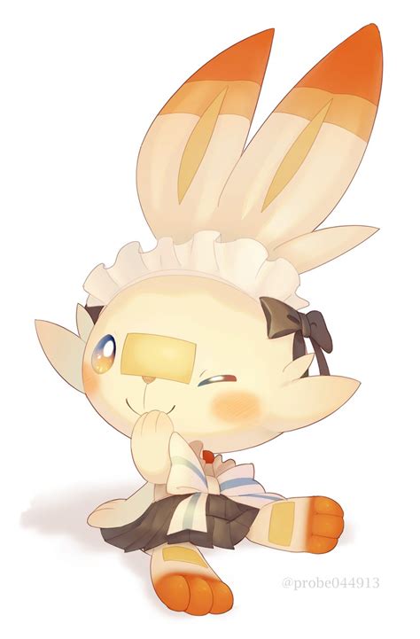 Scorbunny Pokemon Drawn By Purobe Danbooru