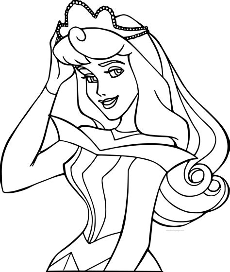 Disney Aurora Sleeping Beauty At Coloring Pages