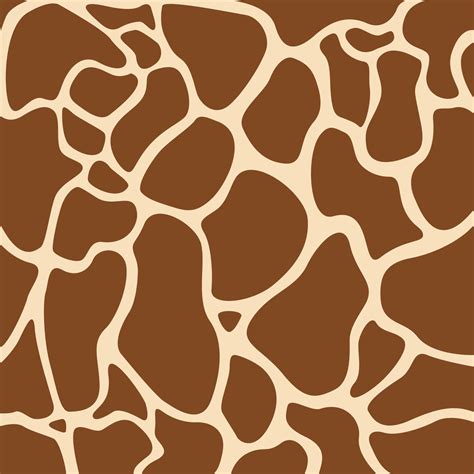 Giraffe Skin Pattern Wild Nature Fabric Print Template Giraffe