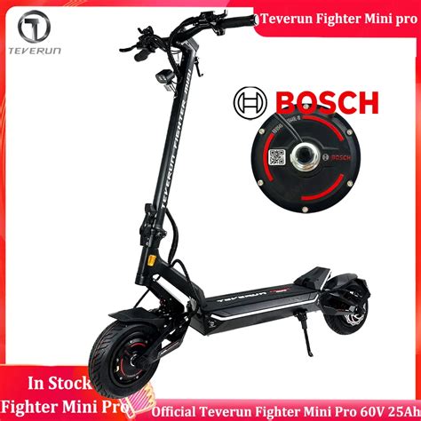 Teverun Mini Pro Electric Scooter 60v 25ah Battery Dual 1000w Bosch