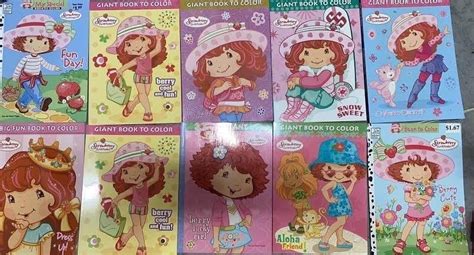 Does Anyone Where I Can Find Strawberry Shortcake Coloring Books With