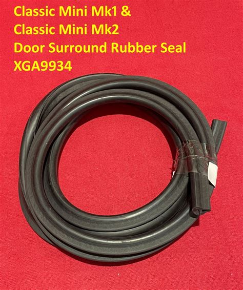 Classic Mini Mk1 And Classic Mini Mk2 Door Surround Rubber Seal 33m Xga9934
