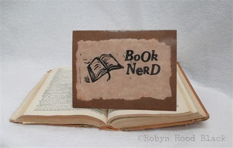 Book Nerd Note Cards Etsy