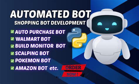 Build Auto Purchase Bot Pokemon Center Target Popmart Walmart Bot